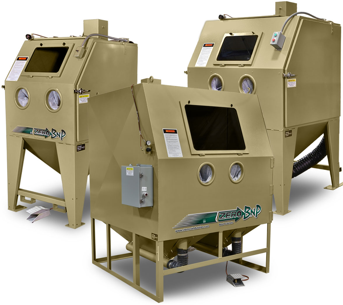 Blast Cabinets | Clemco Blast Cabinets | BNP Blast Cabinets by Z Abrasives